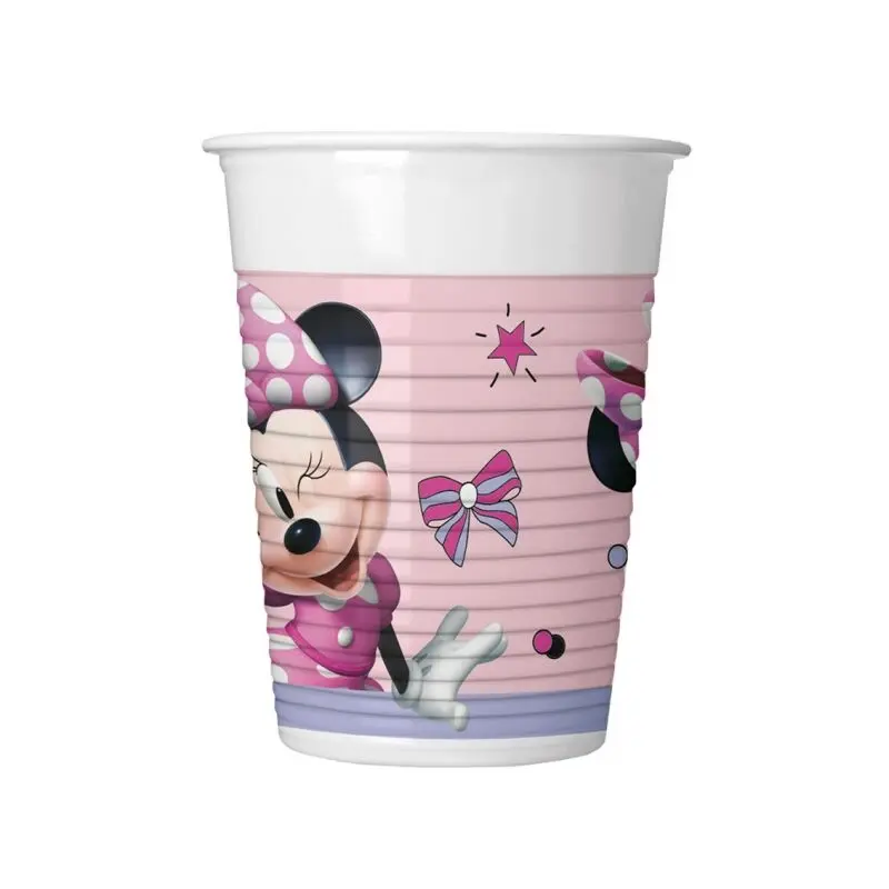 Procos party Čaše Minnie mouse junior, 200ml, 8 komada