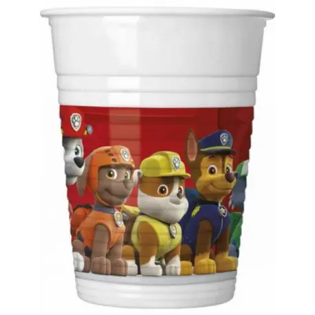 Procos party Čaše Paw patrol ready, 200ml, 8 komada