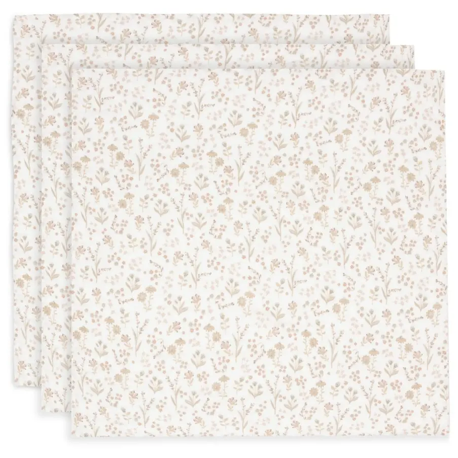 Jollein Muslin tetra pelene, 70x70cm, 3 komada