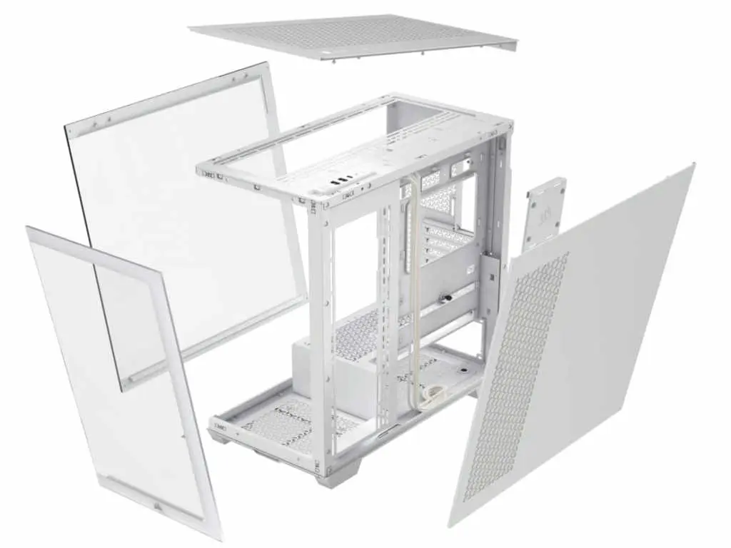 Corsair Gaming kućište 3500X Mid-Tower, ATX, Bez napajanja, Belo