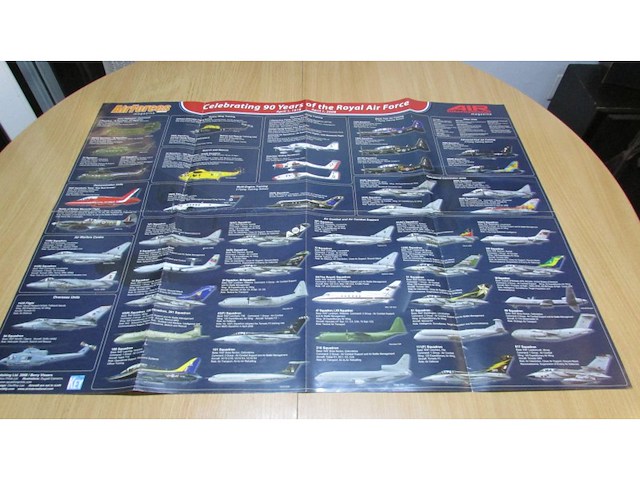AIR FORCES magazine poster Celebrating 90 years