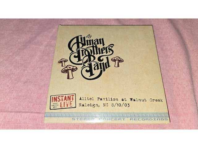The Allman Brothers Band - Alltel pavilion... 2CDa