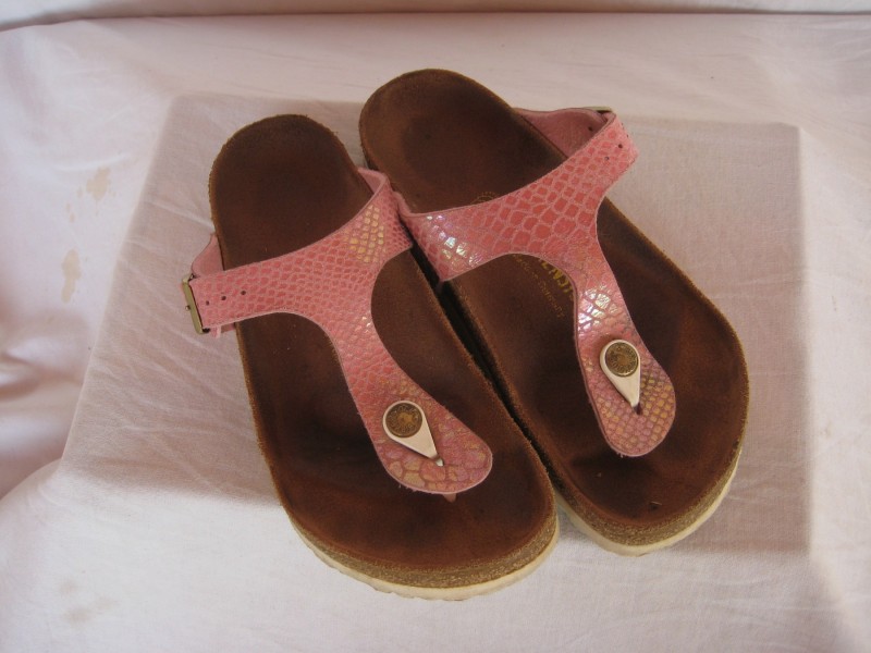 ODLICNE " BIRKENSTOCK " JAPANKE - KOZA