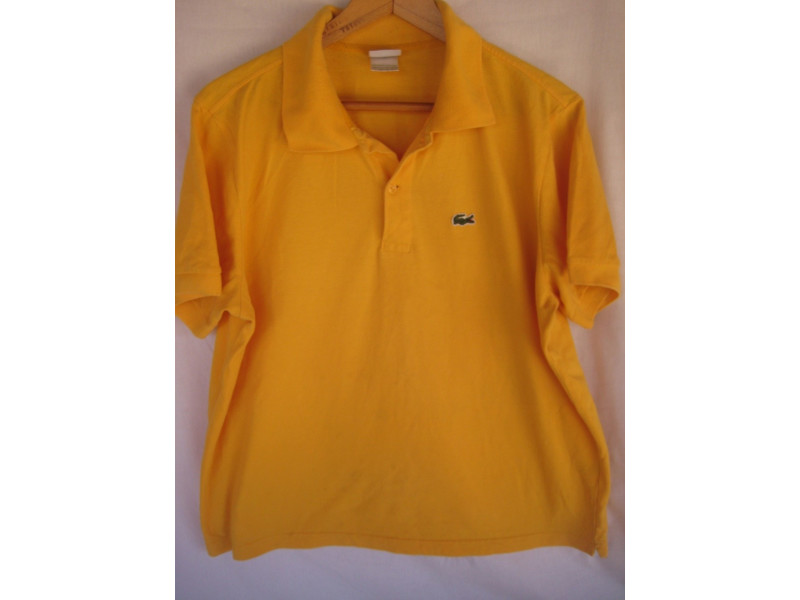 ORIGINAL " LACOSTE " POLO MAJICA - ZUTA