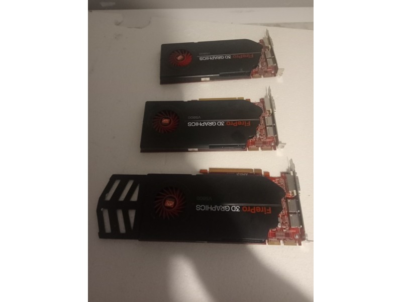 Ati fire pro v5800 devet grafickih karti