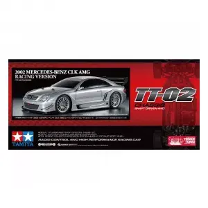 Tamiya Set za modelovanje - RC MB CLK AMG 2002 TT-02, 1:10