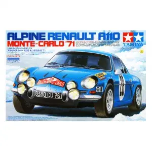 Tamiya Set za modelovanje Car - Renault Alpine A110 “71 Monte Carlo, 1:24