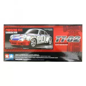 Tamiya Set za modelovanje - RC Porsche 911 Carrera RSR TT-02, 1:10