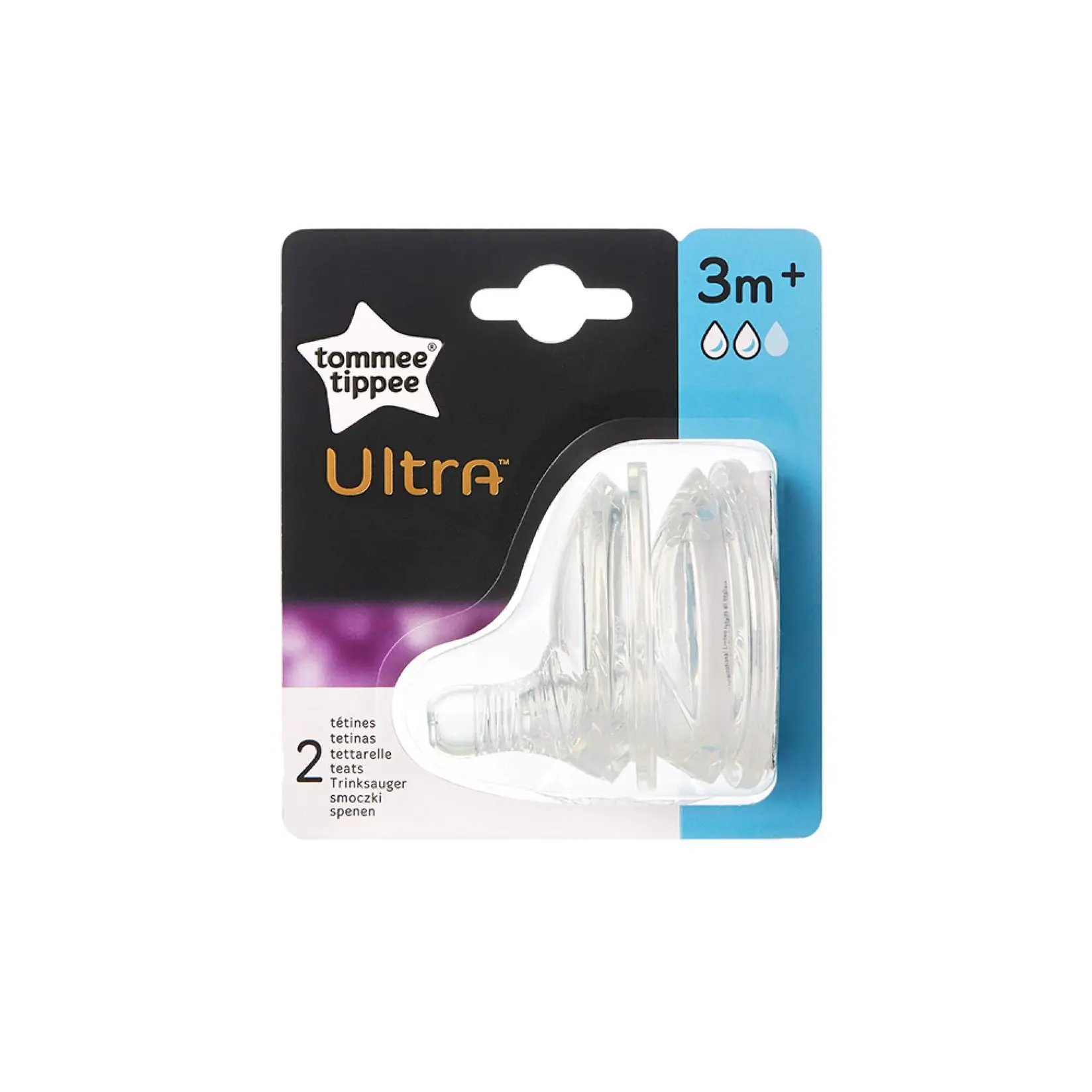 Tommee Tippee Cucla za flašice Ultra, 2 komada