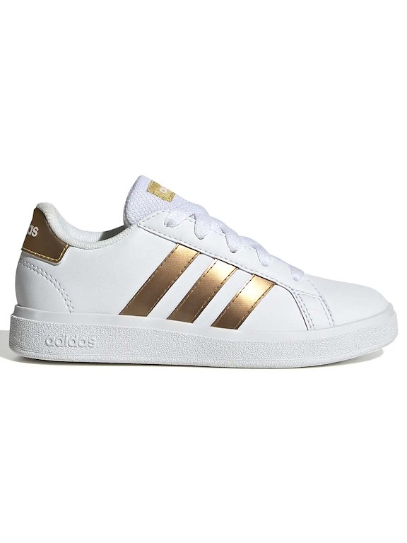 ADIDAS SPORTSWEAR Patike za devojčice Grand Court Sustainable Lifestyle Tennis Shoes bele