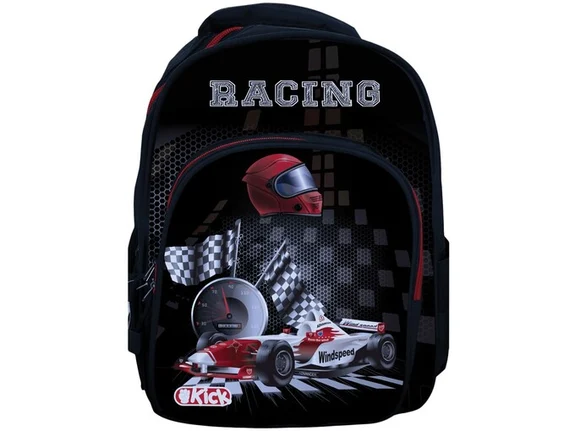 Kick Predškolski ranac, 30x23cm Racing
