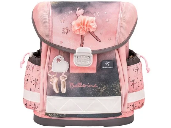 Belmil Anatomski ranac Classy - Ballerona black pink