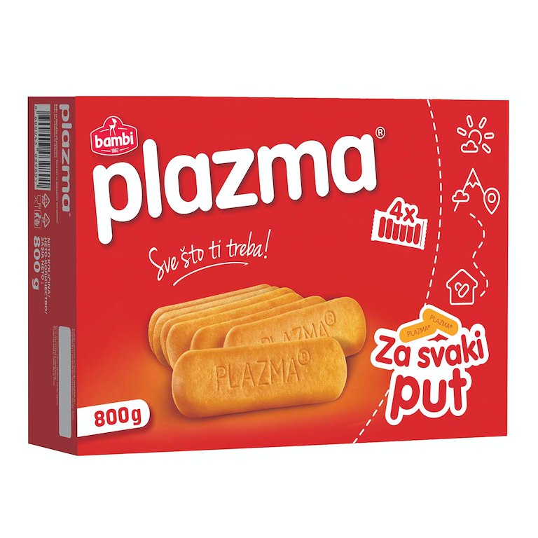 Plazma keks 800g bambi plazma
