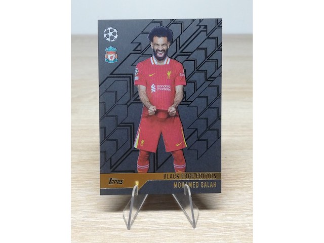Match Attax 2024/25 Black Edge BE9 Salah