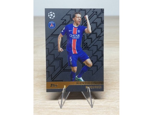 Match Attax 2024/25 Black Edge BE2 Marquinhos
