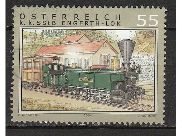 Austria, Austrija - 2004 - Engerth Locomotive