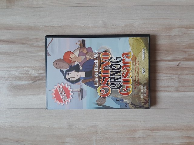 DVD Crtani film Ostrvo crnog Gusara