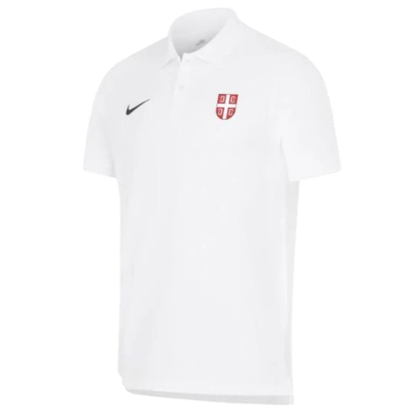 POLO MAJICA SRBIJA NIKE EUROBASKET 2025 BELA