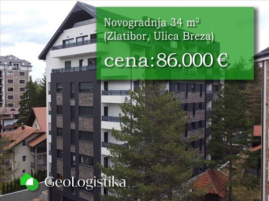 Stan u novogradnj 34 m2