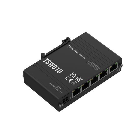 Teltonika TSW010 switch, 5x10/100
