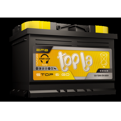 TOPLA EFB STOP & GO TSG90 AKUMULATOR 12V 90Ah D