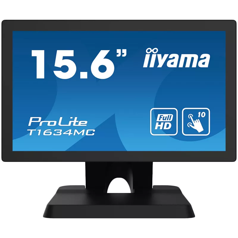 IIYAMA Monitor LED T1634MC-B1S 15,6″ IPS, PCAP, 1920*1080, 1A1H1DP, BT