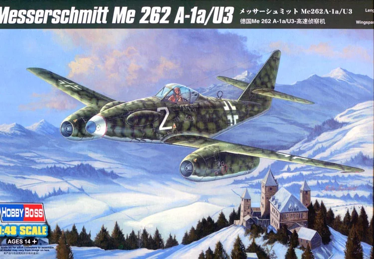 HOBBY BOSS 1/48 Me 262 A-1a/U3