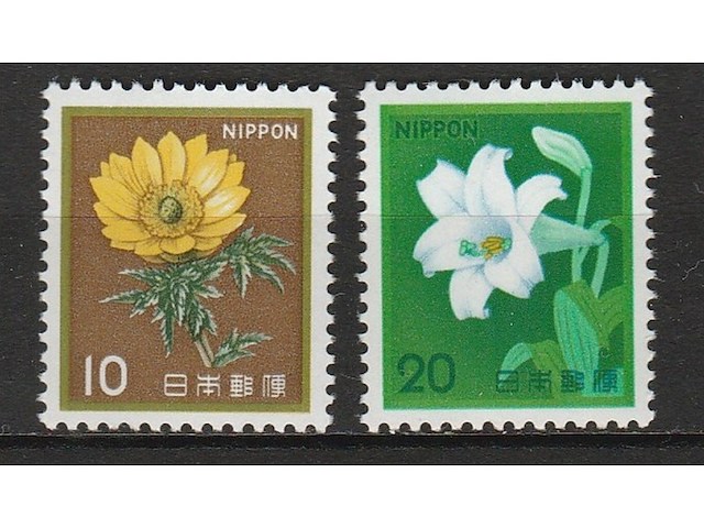 Japan - 1982 - Flowers, cveće - MNH