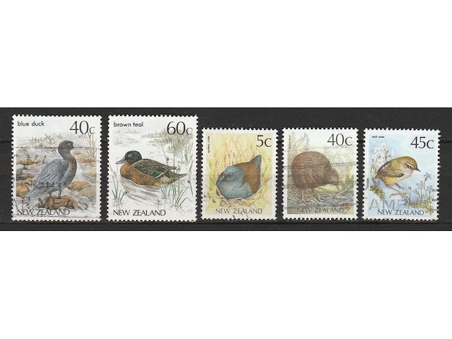 New Zealand, Novi Zeland - Birds, ptice