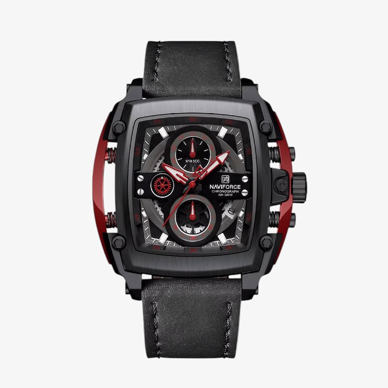 MUŠKI
SAT
NAVIFORCE
NF8067
HELIX
–
BLACK/RED