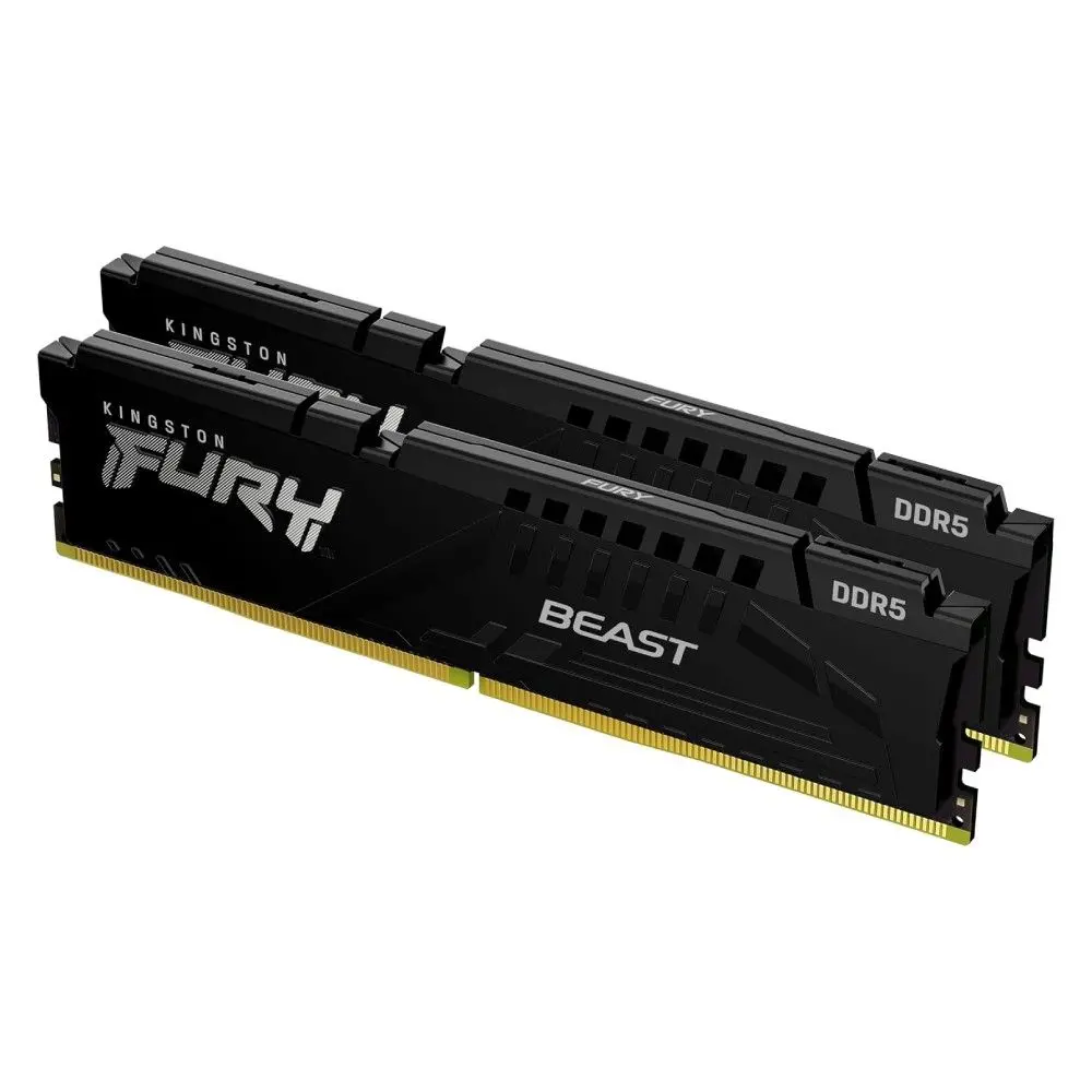 KINGSTON Fury Beast 32GB (2x16GB) DDR5 6000MHz CL 30 Black