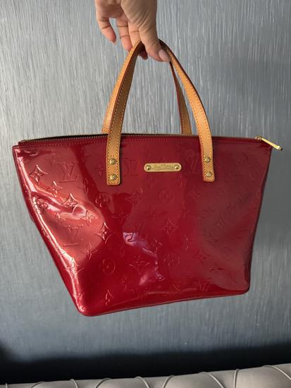 Louis Vuitton red vernis torba