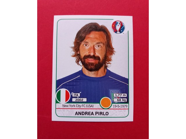 EURO 2016 France broj 505 Andrea PIRLO