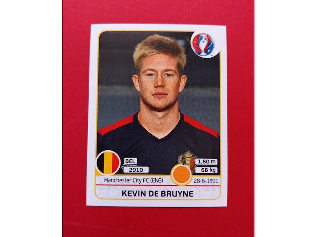 EURO 2016 France broj 476 Kevin DE BRUYNE