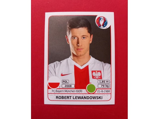 EURO 2016 France broj 312 Robert LEWANDOWSKI