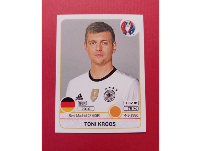 EURO 2016 France broj 249 Toni KROOS