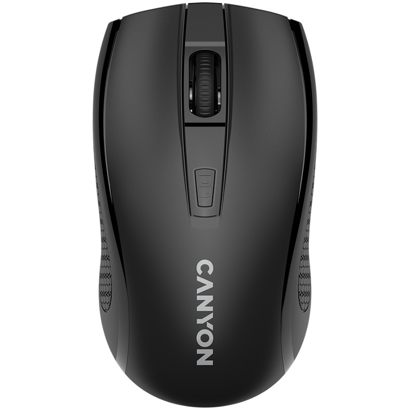 CANYON MW-7, 2.4Ghz wireless mouse, 6 buttons, DPI 800/1200/1600, with 1 AA battery ,size