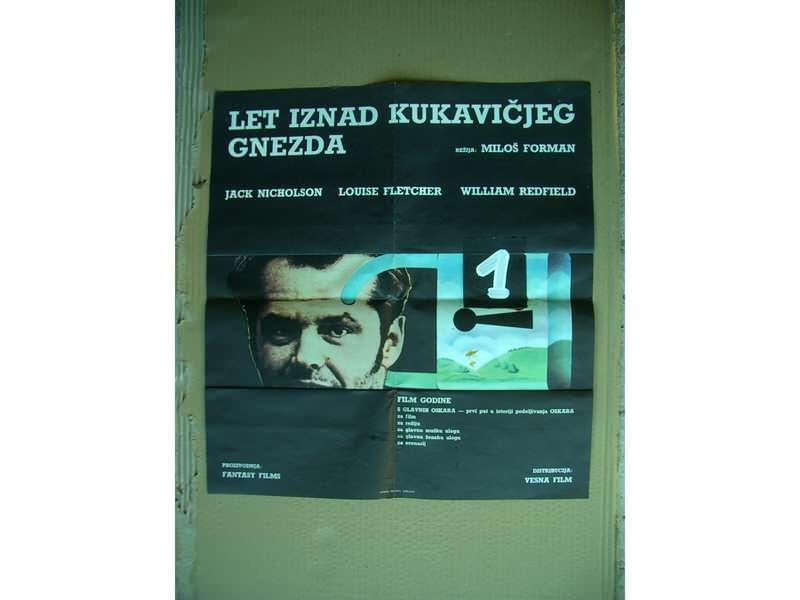 plakat, Let iznad kukavičjeg gnezda, loš