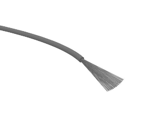 Provodnik, LIFY, 0.25mm², sivi, Fi=1.4mm, bakarni, 900V, ekstremno savitljiv, formacija 128 licni