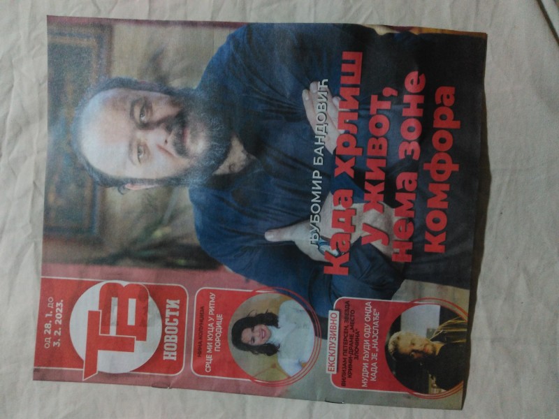 TV Novosti 28.01.2023. Ljubomir Bandovic