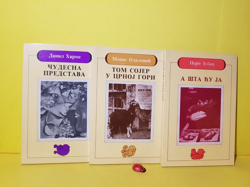 MINI KOMPLET LOT 3 KNJIGE TOM SOJER U CRNOJ GORI AKCIJA