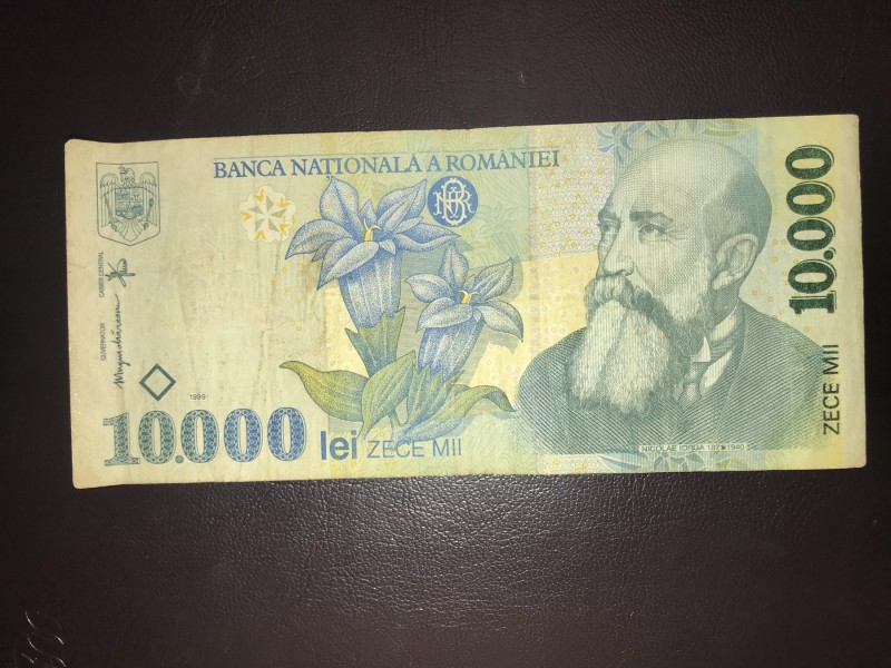 RUMUNIJA 10 000 LEI.