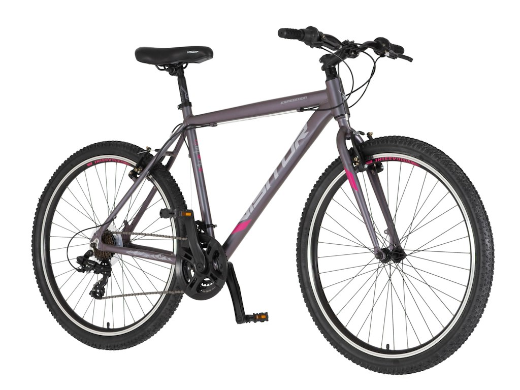 BICIKL MTB VISITOR ZERO 27.5" ALU 21" V-BRAKE 18 BRZINA 175-193CM (XL) KAMELEON