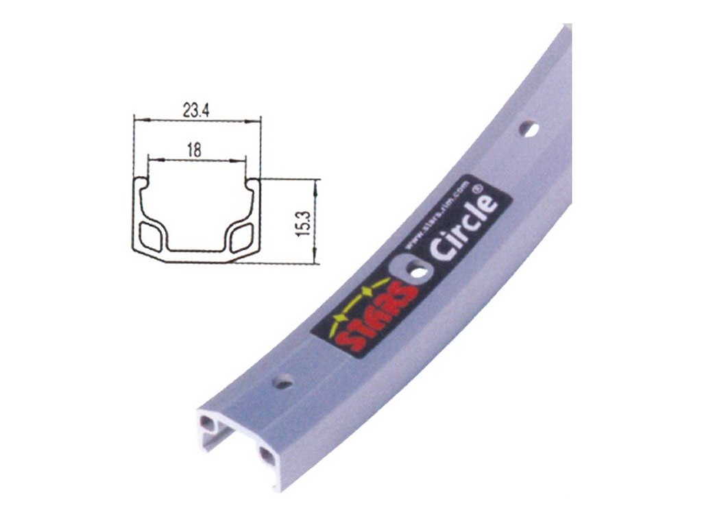 OBRUČ 28 X 1.3/8 ALU (20-622) J20A