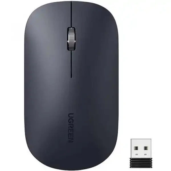 UGREEN MU001 Prenosivi bežični miš ultra slim (Gray Black)