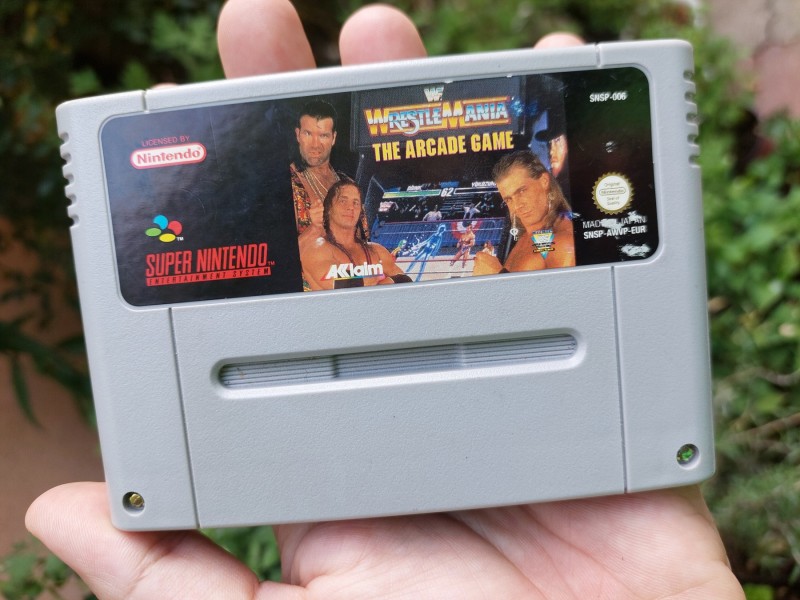 Super Nintendo SNES - WWF Wrestlemania: The Arcade Game