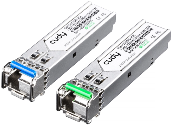 Cudy SM100GSB-20AB Single Mode 1.25G LC Bi-Directional SFP 20km