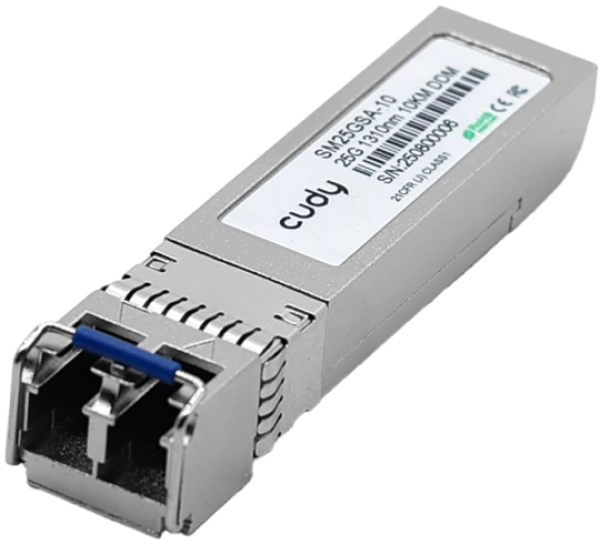 Cudy SM25GSA-10 Single Mode 25G LC SFP28 1310nm 10km