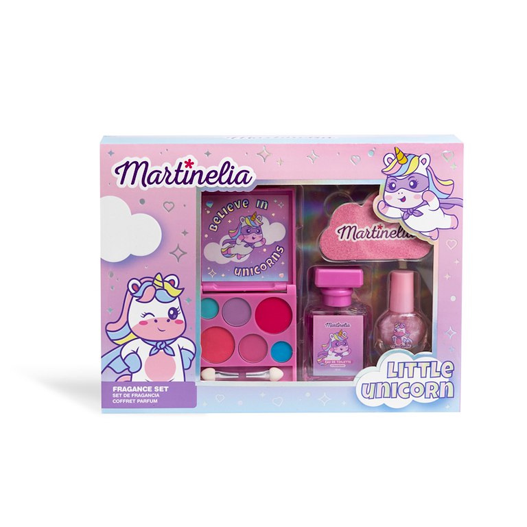 Martinelia Little Unicorn dečiji set mirisa i šminke, 4/1 kom