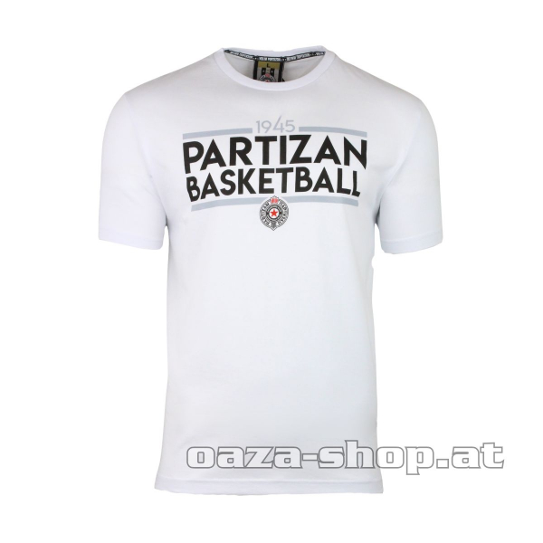 Majica KK "Partizan Basketball" bela